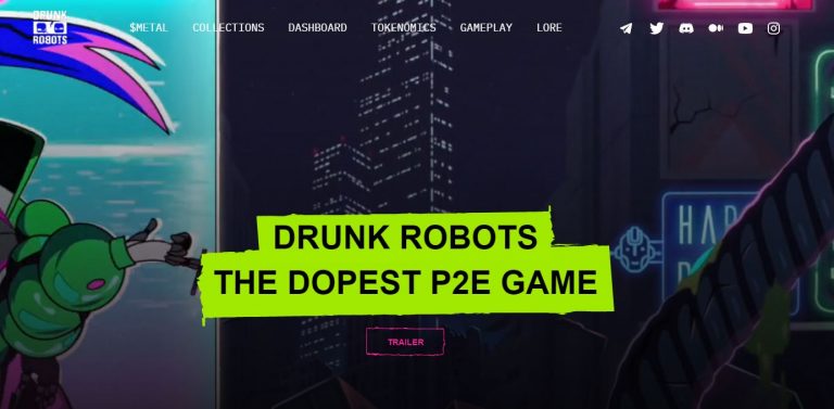 Drunk Robots là gì? Thông tin chi tiết dự án game NFT trên BSC
