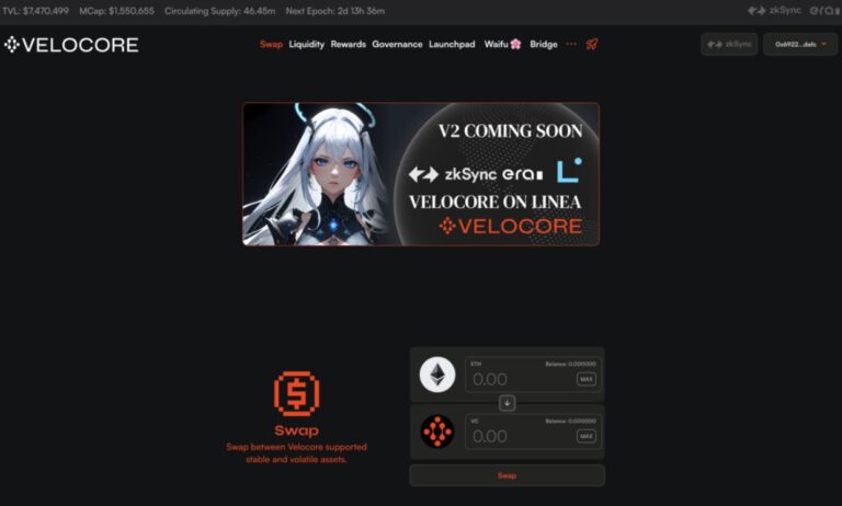 Velocore là gì? Sàn DEX sử dụng mô hình Ve(3,3) trên zkSync